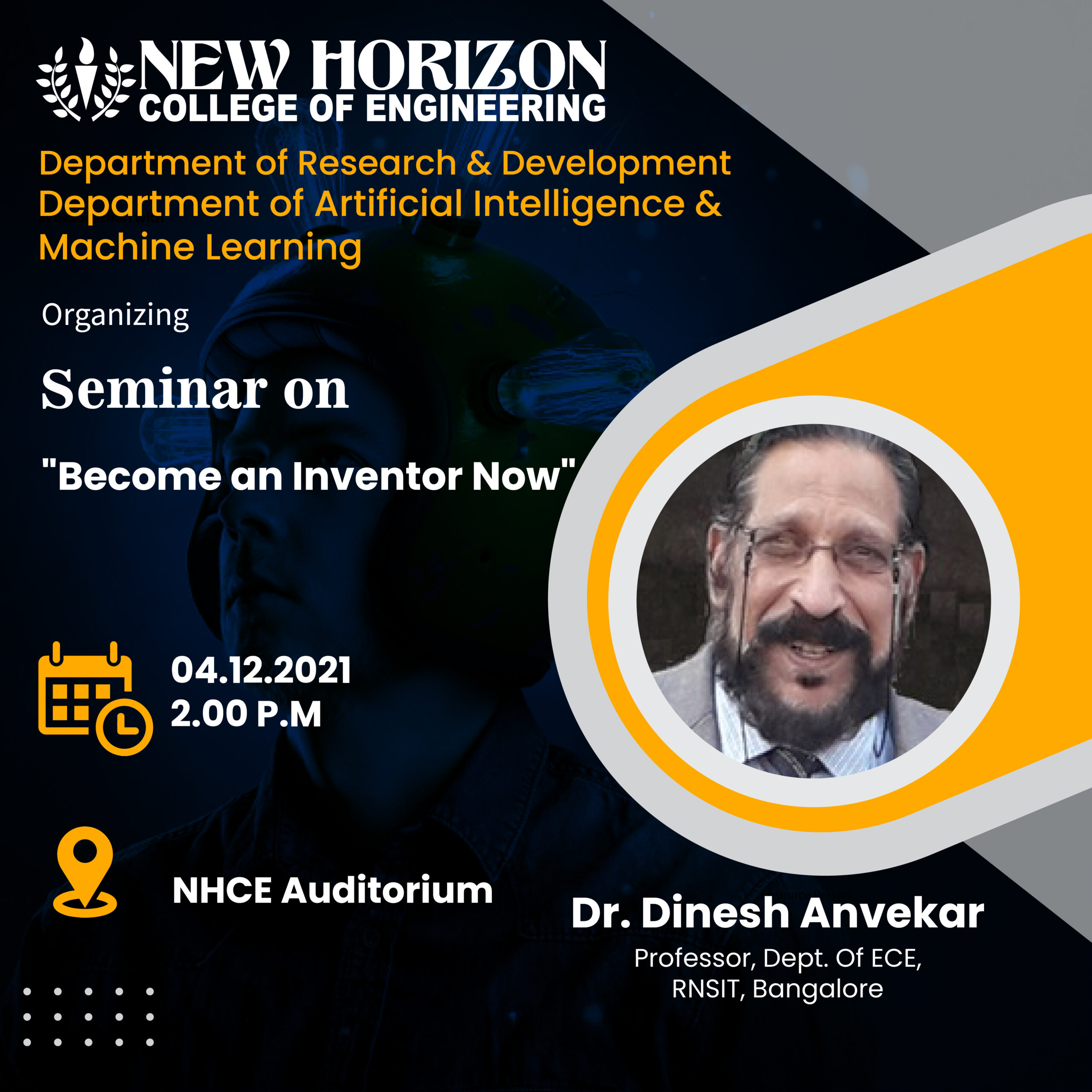 Become an Inventor Now - Artificial Intelligence and Machine Learning