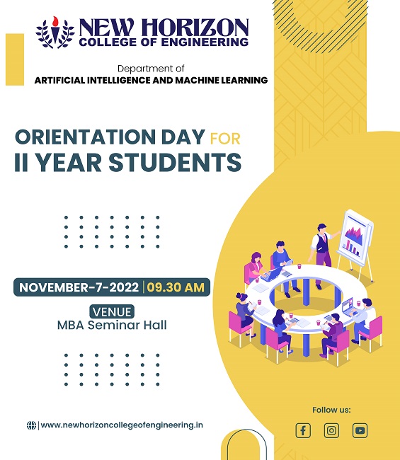 Student Induction Program - Artificial Intelligence and Machine Learning